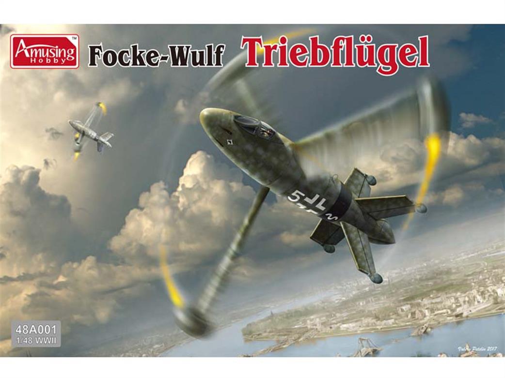 Amusing Hobby 1/48 48A001 Focke-Wulf Triebflugel WW2 German VTOl ...