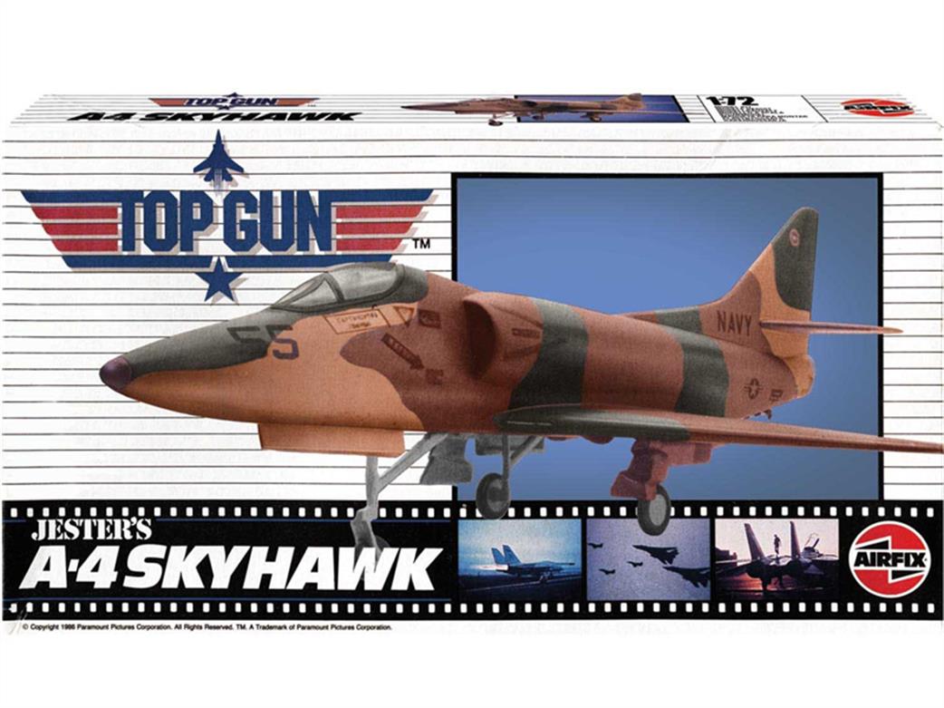Airfix 1/72 A00501 Top Gun Jester's A-4 Skyhawk Aircraft Kit