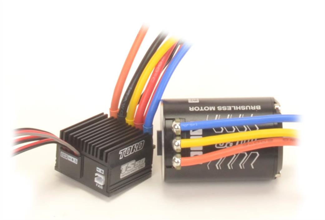 Sky RC SK-300060-02 Toro TS50 Sensored ESC and 13.5T Brushless Motor